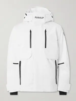 Fusalp Padded Hooded Ski Jacket - White