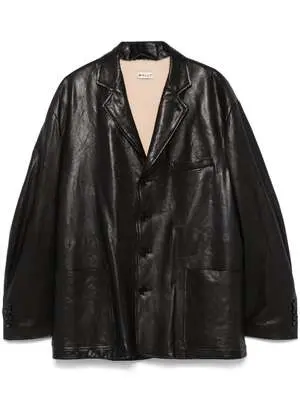 Bally Leather Blazer