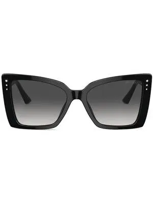 JIMMY CHOO Square-frame Sunglasses - Black
