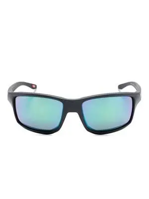 Oakley Gibston Rectangle Frame Sunglasses - Black