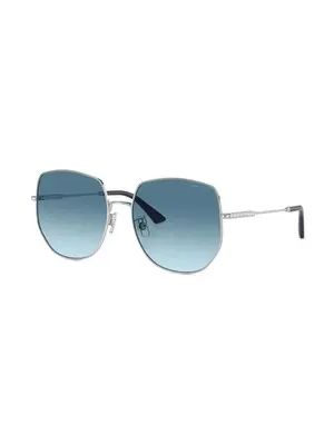 JIMMY CHOO Geometric Frame Sunglasses
