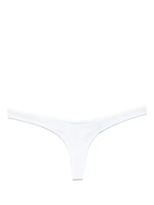 MAISON CLOSE Flashback Thong - White