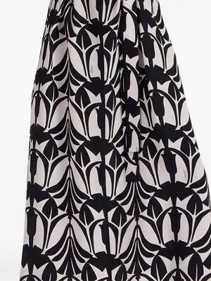 La DoubleJ Graphic-print Shirt Dress