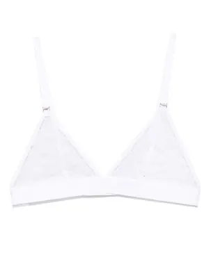 MAISON CLOSE Flashback Bra - White