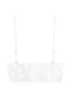 MAISON CLOSE Flashback Balconette Bra - White