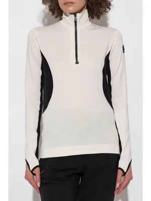 Moncler Colour-block Ski Top - White