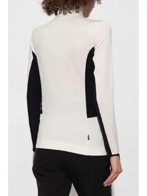Moncler Colour-block Ski Top - White