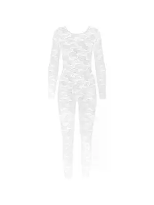 MAISON CLOSE Flashback Backless Jumpsuit - White