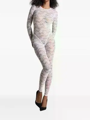 MAISON CLOSE Flashback Backless Jumpsuit - White