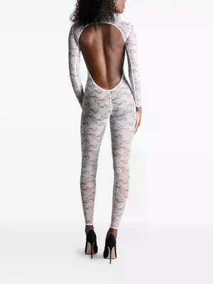 MAISON CLOSE Flashback Backless Jumpsuit - White