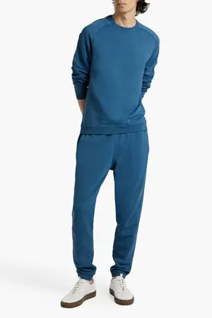 Boglioli Tapered French Cottonterry Sweatpants - Azure