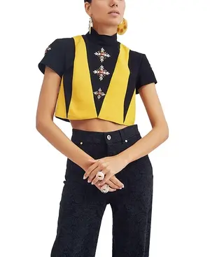 La Doublej Embroidered Blouses