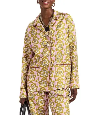 La DoubleJ Pajama Shirt - Caper Pink