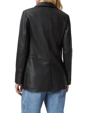 ALLSAINTS Deri Leather Blazer