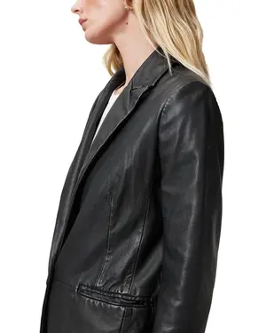 ALLSAINTS Deri Leather Blazer
