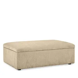 Bloomingdale'S Auburn Large Rectangle Storage Ottoman, In Fabric - Amici Sand