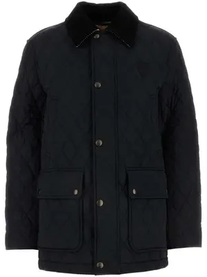 Burberry Quilted Puffer Jacket - Black