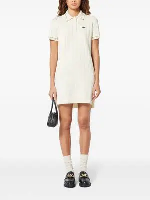 Lacoste Short-sleeved Polo Minidress