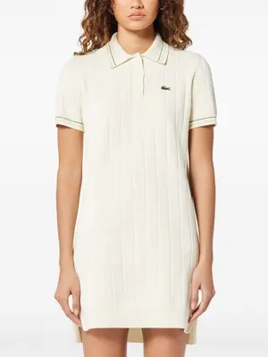 Lacoste Short-sleeved Polo Minidress