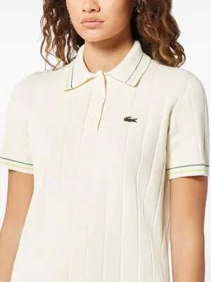 Lacoste Short-sleeved Polo Minidress