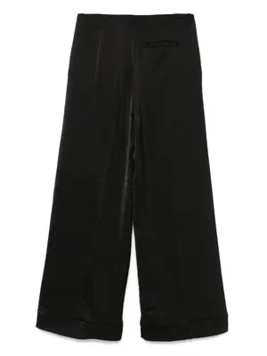 Dkny Wide-leg Trousers - Black