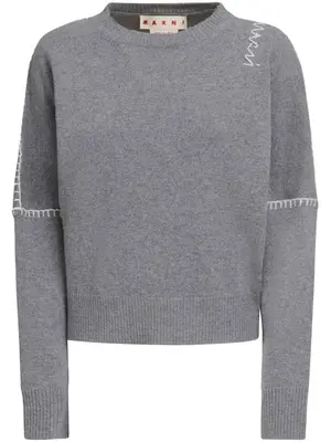 Marni Whipstitch-trim Sweater