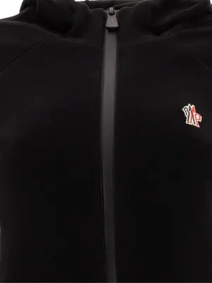 Moncler Logo-patch Fleece Jacket
