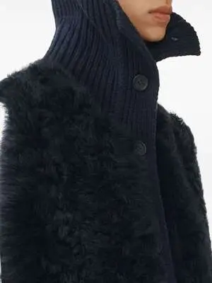 Fabiana Filippi Shearling Panelled Vest