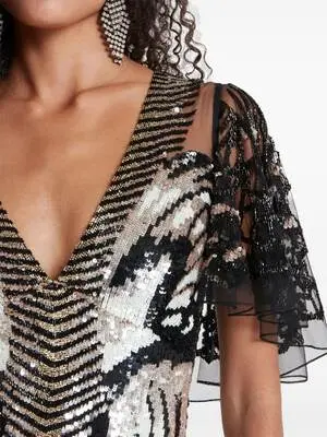 TEMPERLEY LONDON Atlas Maxi Dress