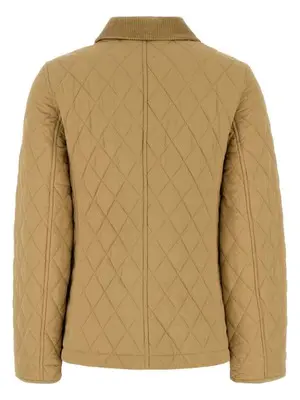 Burberry Quilted Puffer Jacket - Neutrals