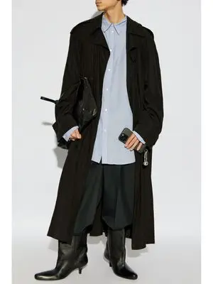 Balenciaga Belted Trench Coat
