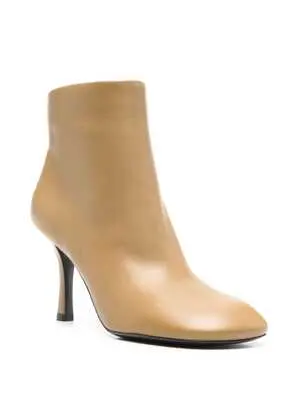 Burberry 85mm Leather Ankle Boots