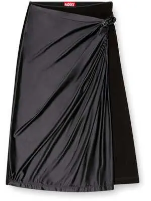 DIESEL® O-silv Midi Skirt