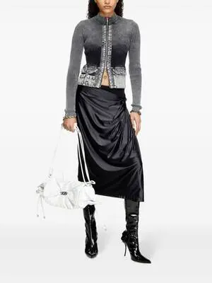 DIESEL® O-silv Midi Skirt