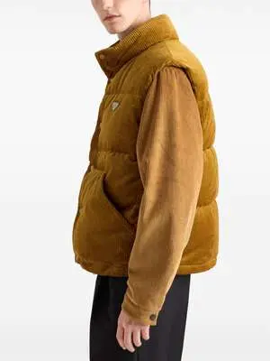 Prada Cotton Corduroy Gilet