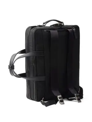 Prada Re-nylon And Saffiano Leather Briefcase