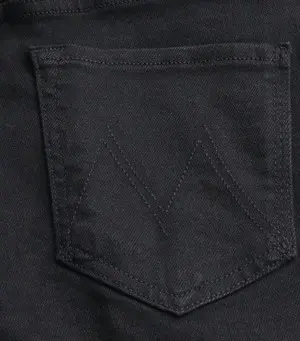 MOTHER The Weekender Flared Jeans - Black