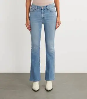 MOTHER The Weekender Flared Jeans - Blue