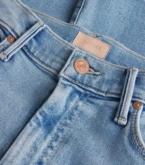 MOTHER The Weekender Flared Jeans - Blue