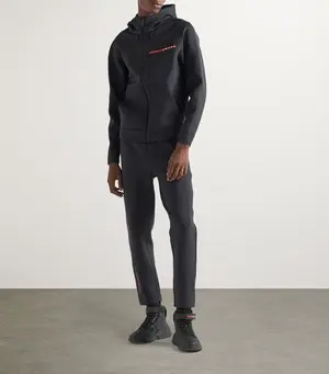 Prada Technical Fabric Sweatpants - Black