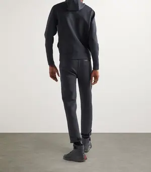 Prada Technical Fabric Sweatpants - Black
