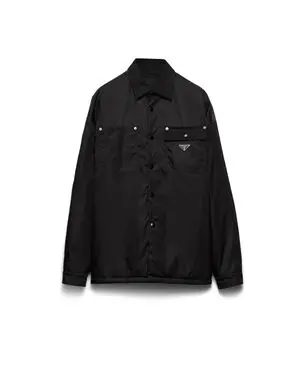 Prada Re-nylon Shirt - Black