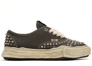 Mihara Yasuhiro Baker Og Sole Studded Canvas Low - Grey