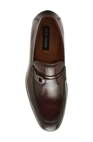 Steve Madden Adair Bit Loafer - Bordeaux
