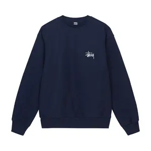 StÜssy Basic Crew 'navy - Blue