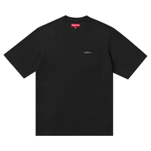 Supreme Short-sleeve Pocket Tee - Black