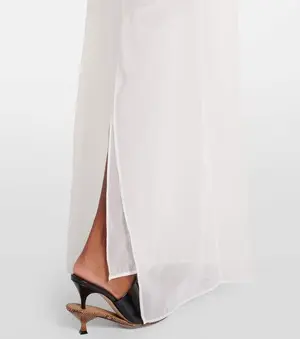 Jacquemus Peplo Maxi Dress - White