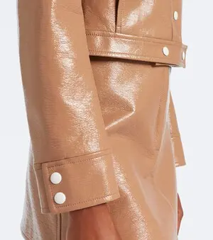 COURREGES Courrèges Reissue Vinyl Jacket - Brown