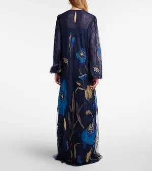 Costarellos Embr Kaftan