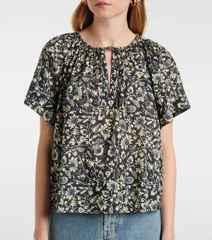 Ulla Johnson Sena Printed Top